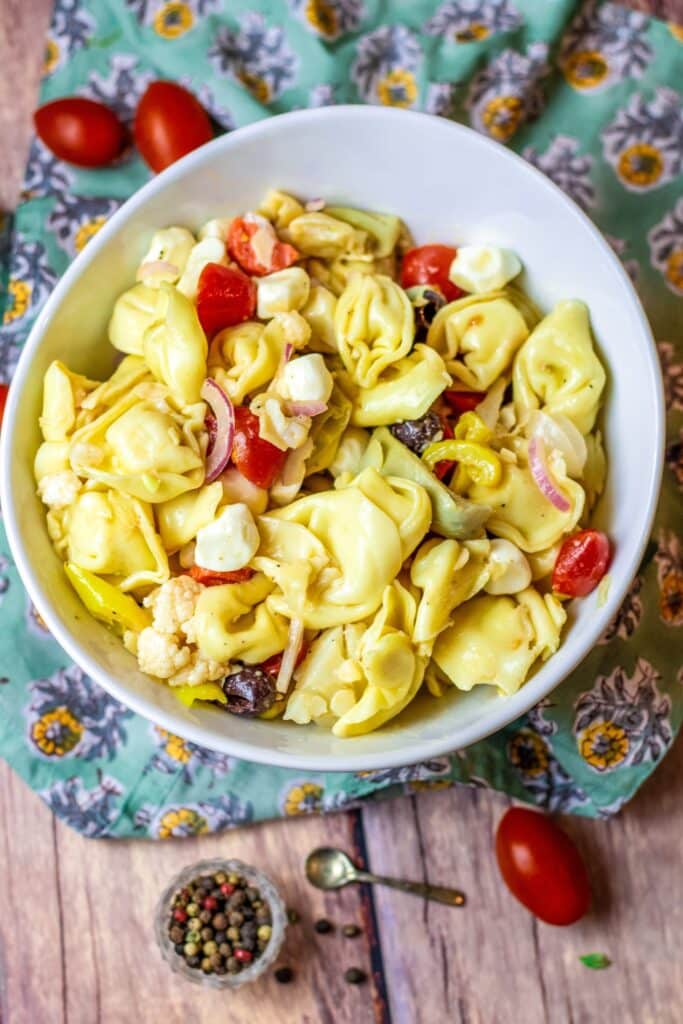 Tortellini Pasta Salad | Easy & Flavorful