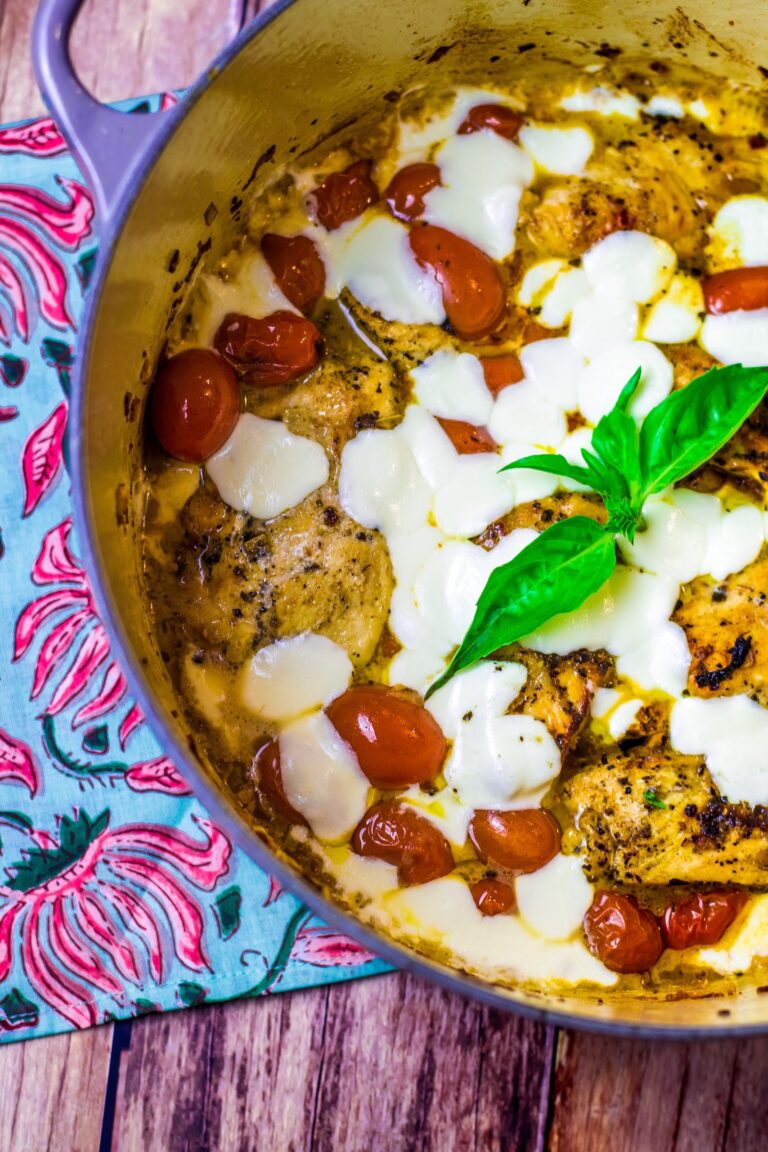 Easy Baked Chicken Caprese | Simple Italian Dinner