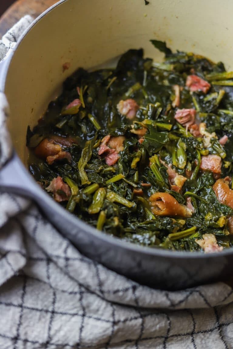 Southern Turnip Greens | Traditional Southern Dish