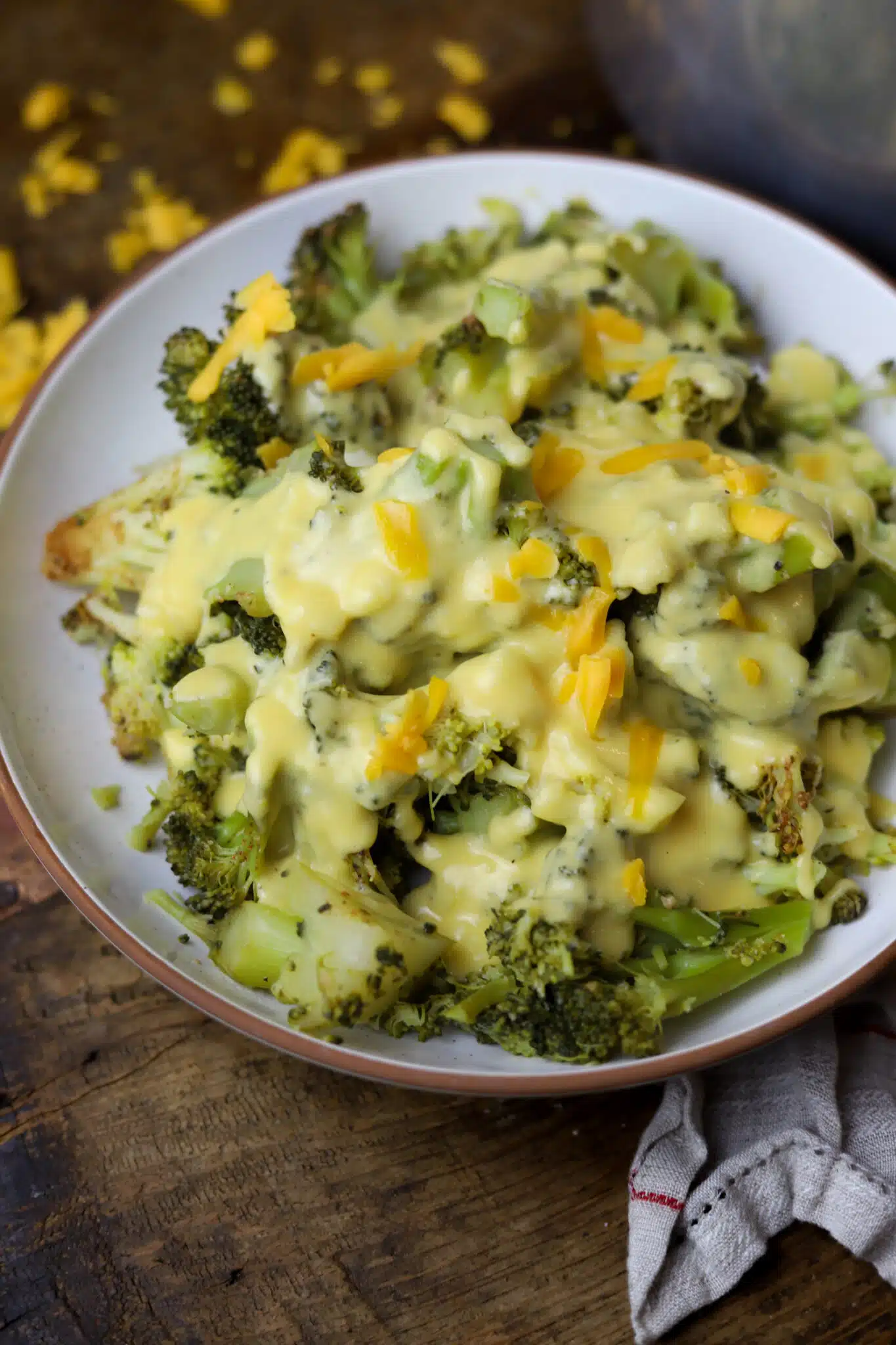 The Easiest Cheesy Broccoli Recipe | Turnrow Table